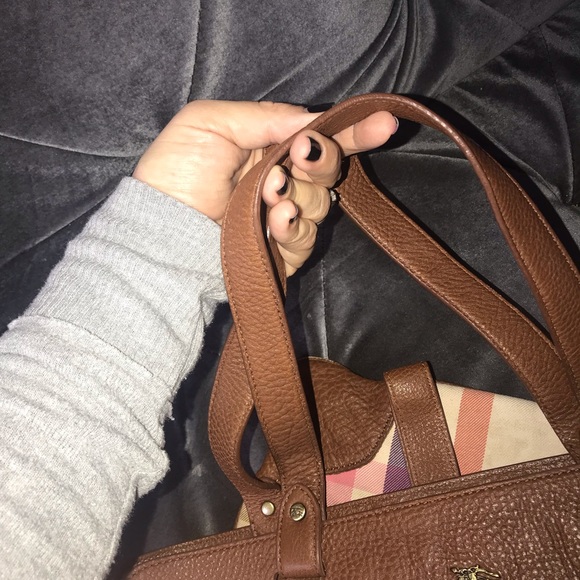 Burberry | Bags | Burberry Handbag Large Pastel Nova Check | Poshmark